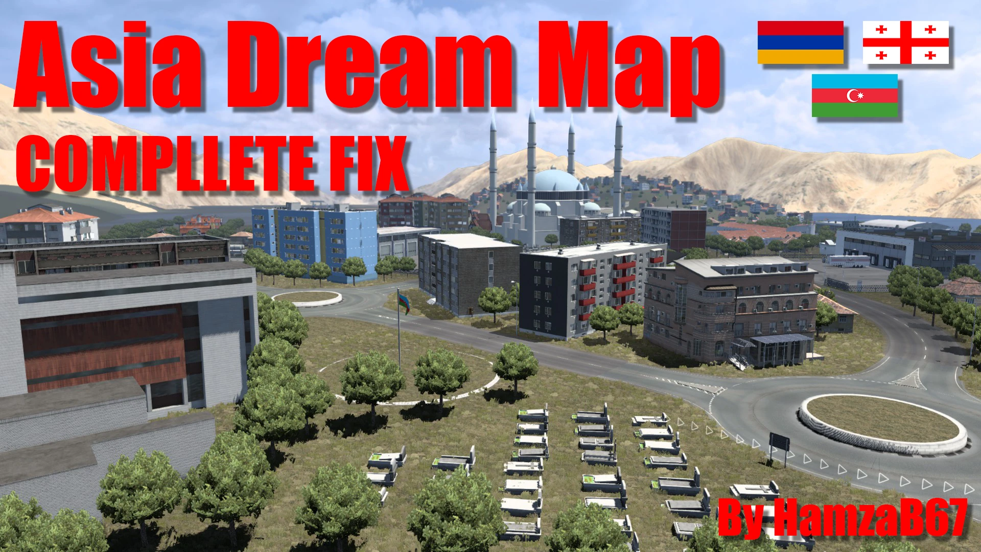Asia Dream Map COMPLETE FIX 1.0 - ETS 2
