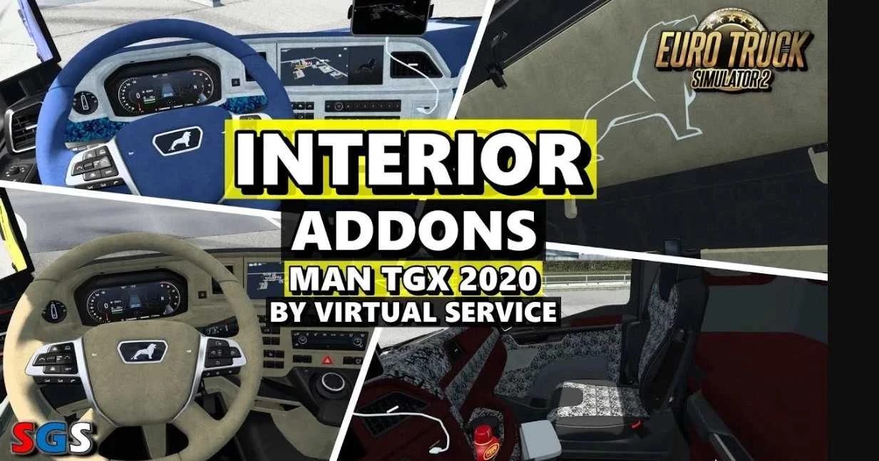 Interiors Addon MAN TG3 2020 v1.4 - ETS 2