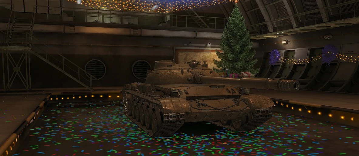 «WoT Classic!» - Old new year's premium hangar v 1 1.0 - WoT