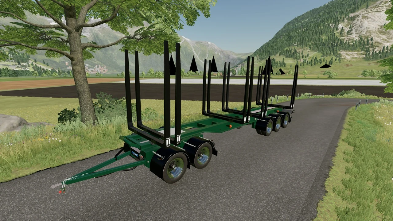 Närko Timber Trailer 1.0.2.0 - FS 22