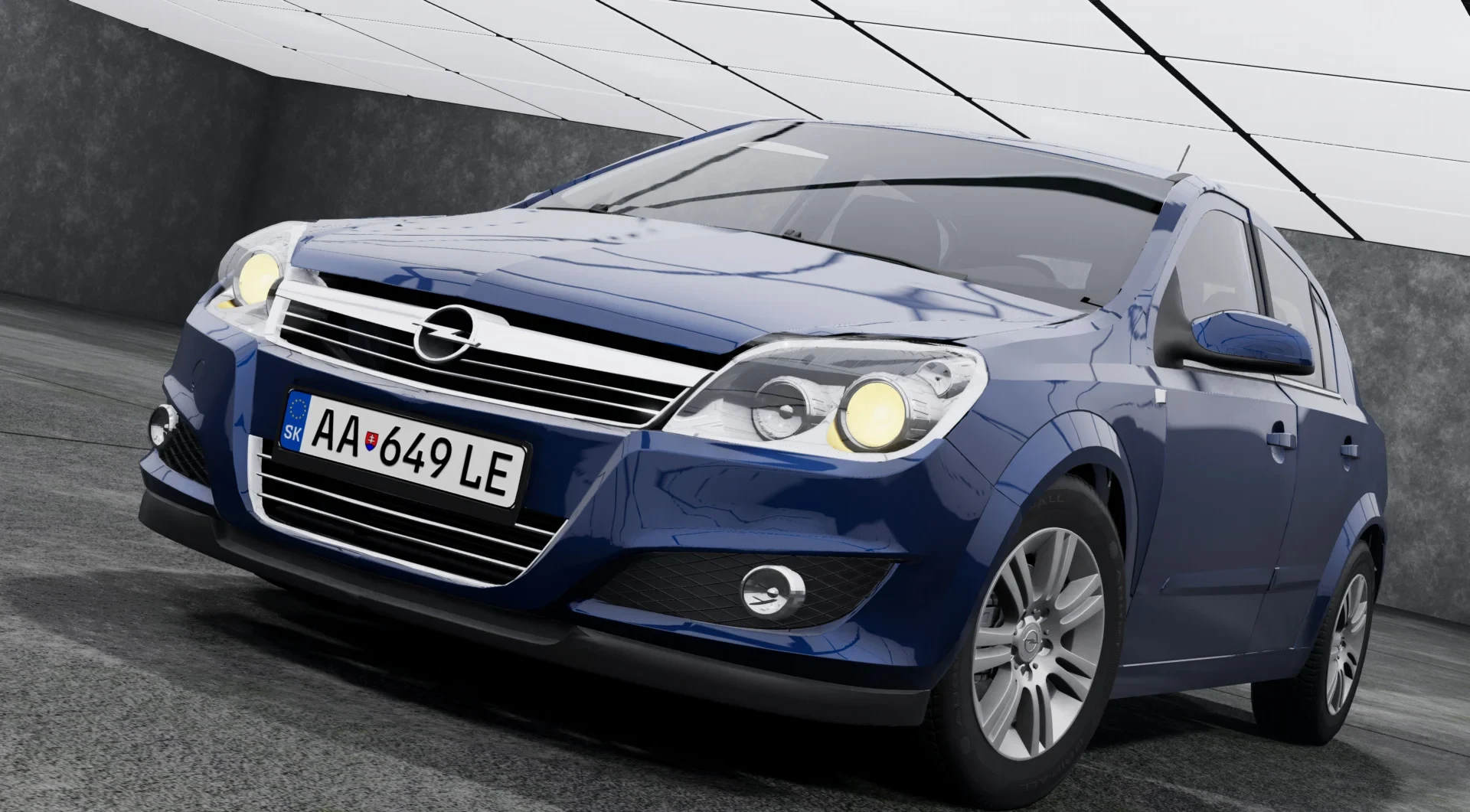 2007-2012 Opel Astra H (Pack) BeamNG Mod 1.0 - BeamNG.drive