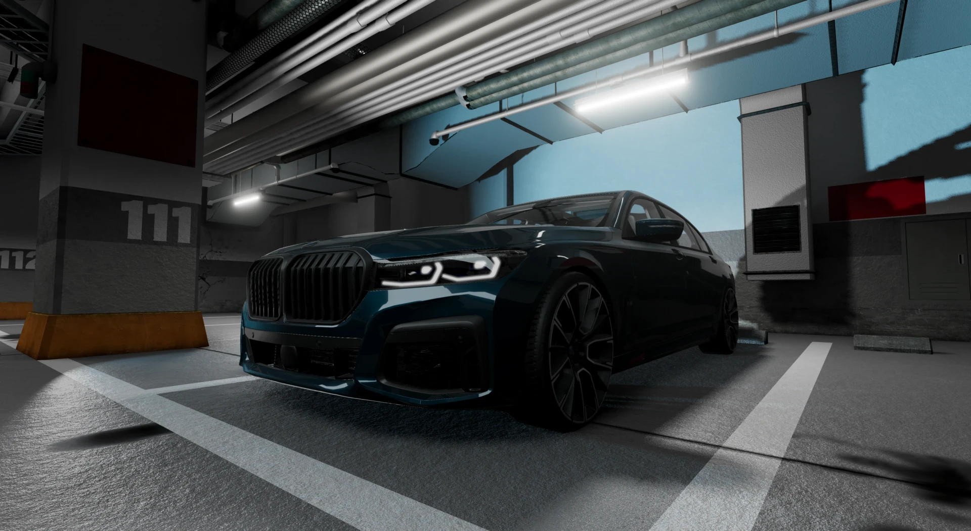 BMW (G12) 7-Series 1 - BeamNG.drive