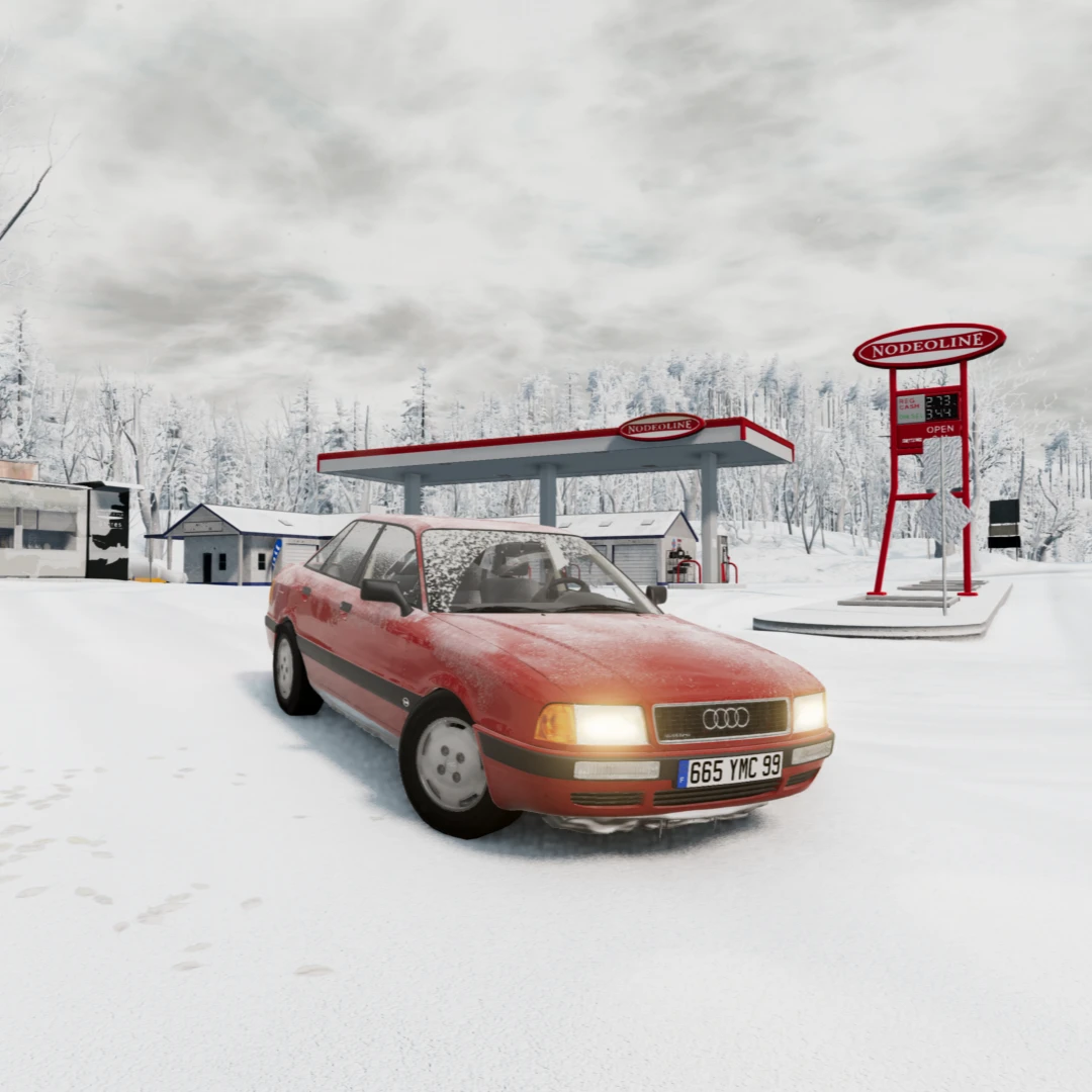 Audi 80 B3 - BeamNG.drive
