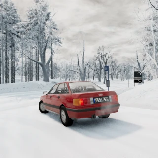 Audi 80 B3 - BeamNG.drive