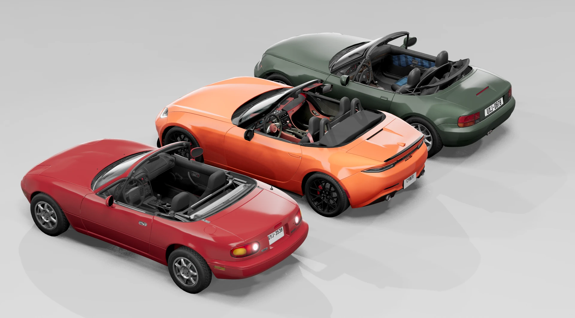 Light weight sports car pack [V 1.0] [High Quality Mods] 1.3 - BeamNG.drive