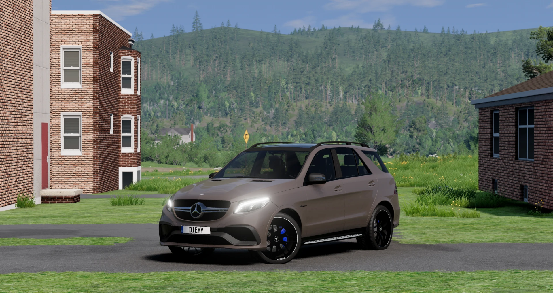 Mercedes Benz GLE 63 AMG 1.0 - BeamNG.drive