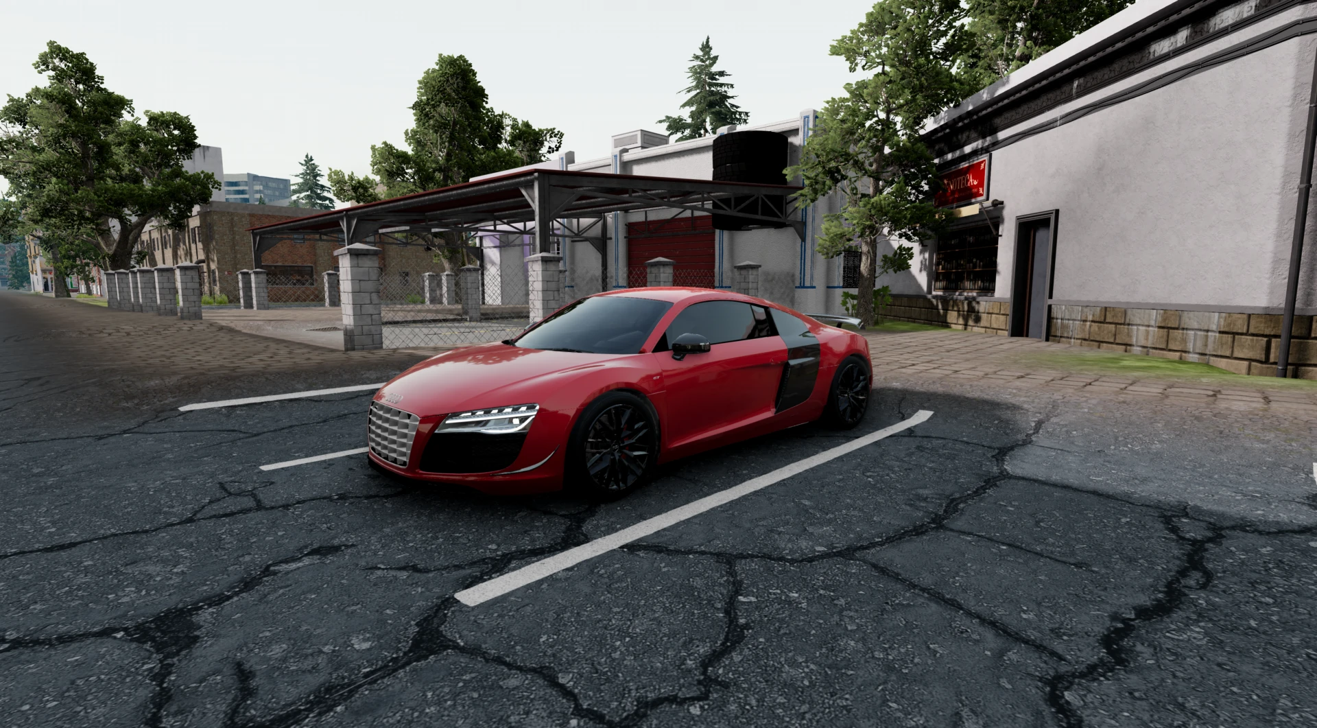 AUDI R8 V10 Engine for BBMods 1 - BeamNG.drive