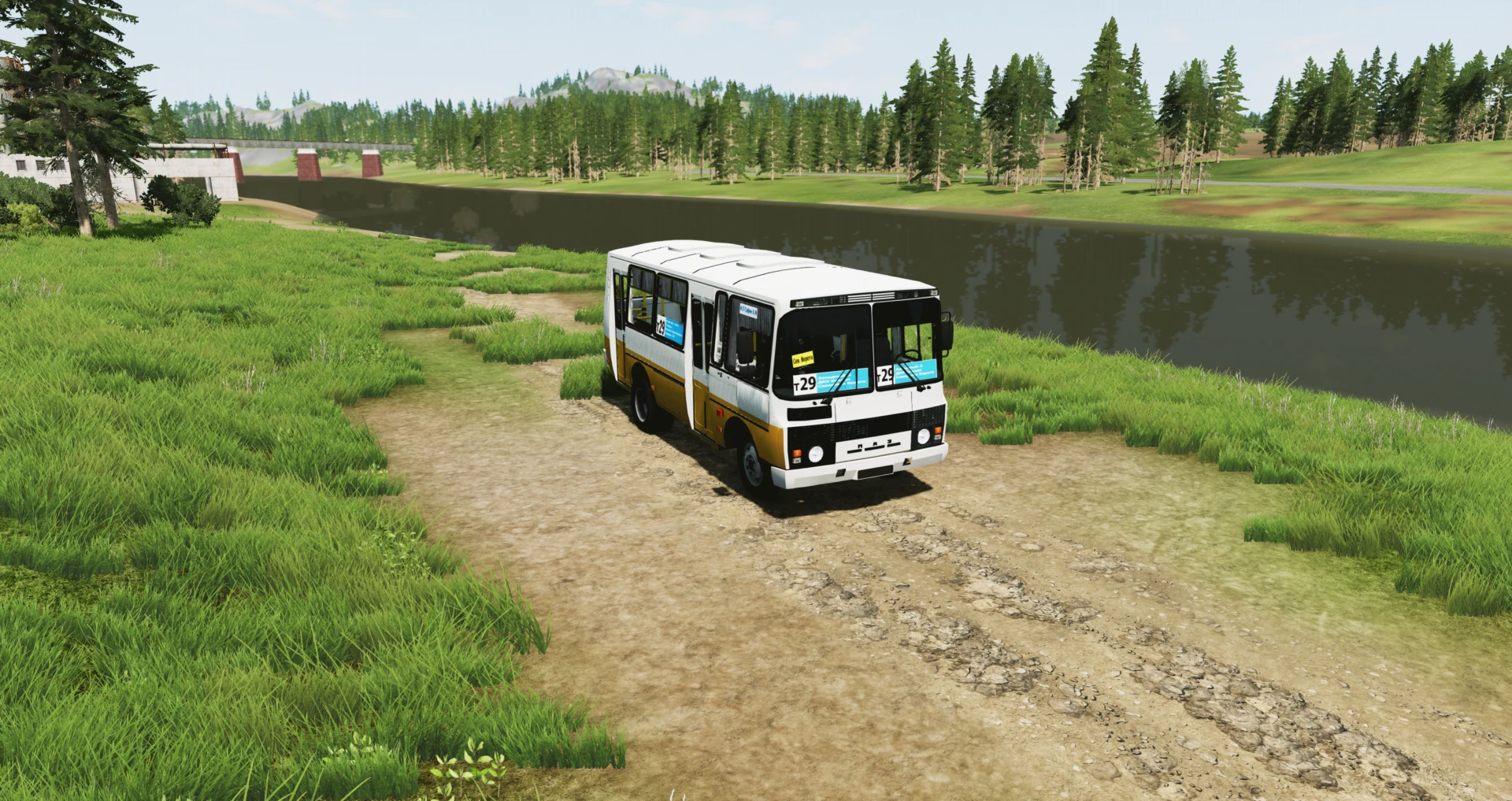 Paz 3205 bus - BeamNG.drive